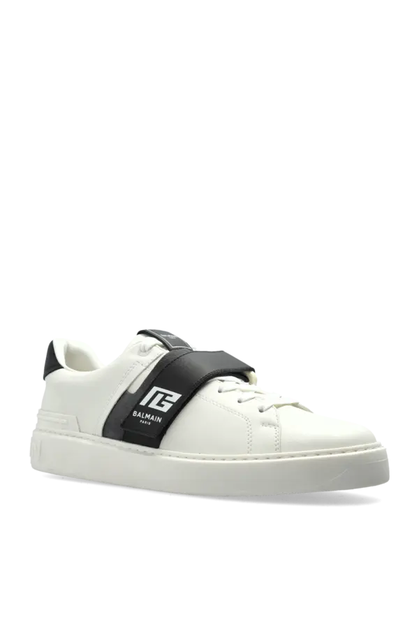 Balmain B-court Sneakers - White