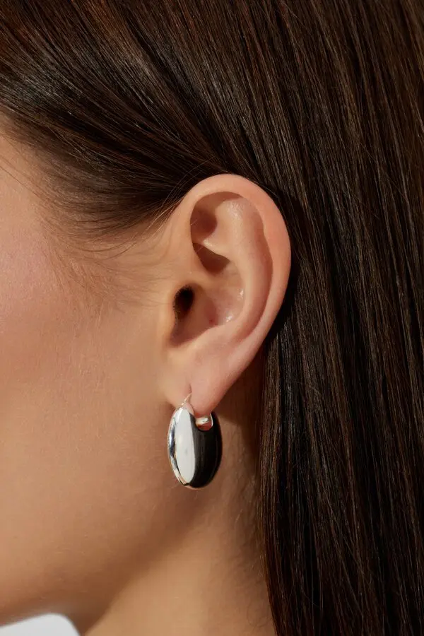 Lié Studio Erin Earrings - Silver