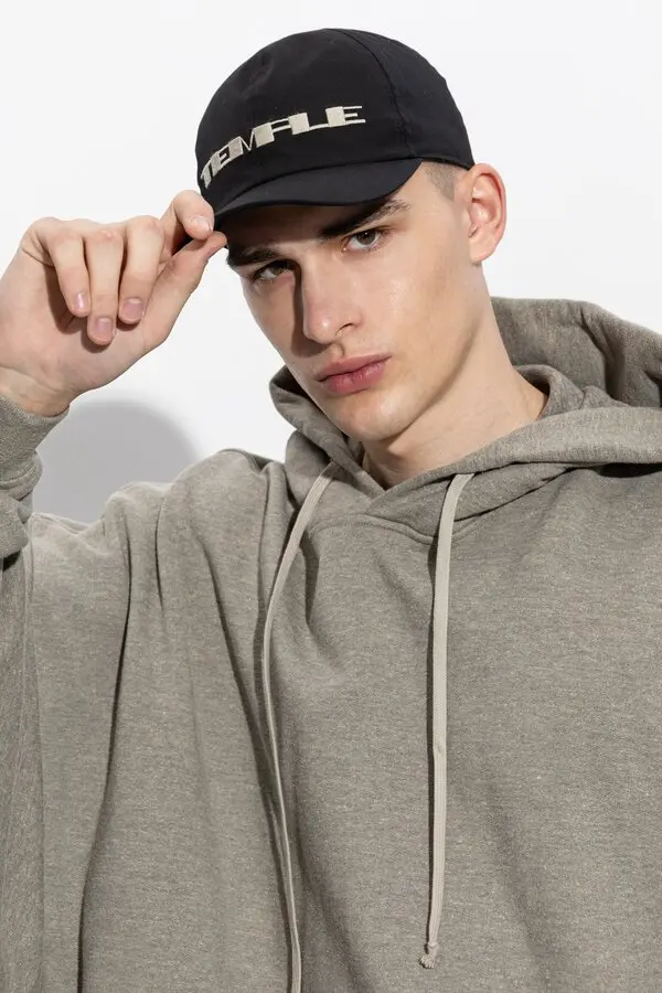Rick Owens Baseball Cap - Black