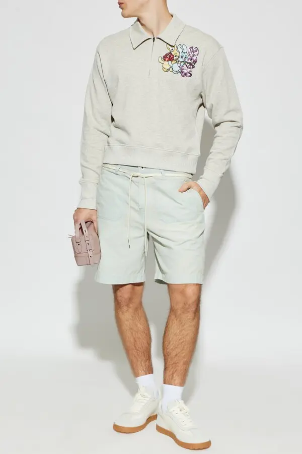 Kenzo Shimmering Appliqué Sweatshirt - Grey
