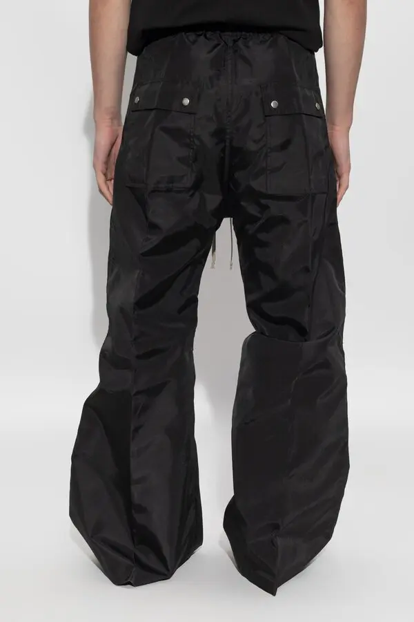 Rick Owens Strapped Wide Leg Trousers