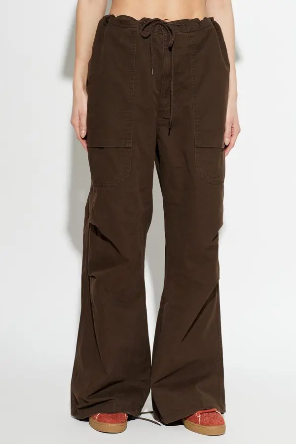 ENTIRE STUDIOS Loose Fit Trousers - Brown
