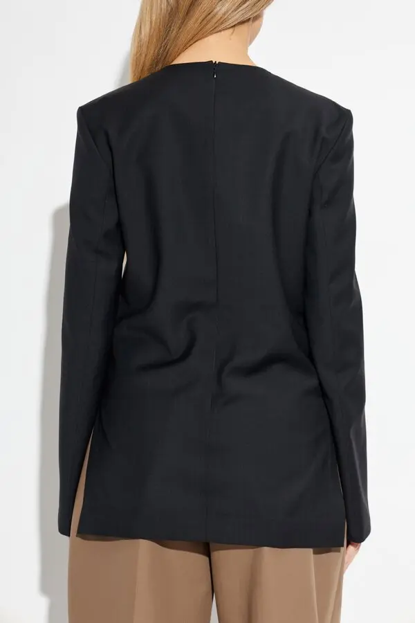 TOTEME Long Sleeve Wool Top