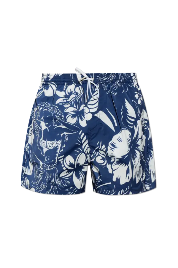Dsquared2 Swim Shorts - Navy Blue