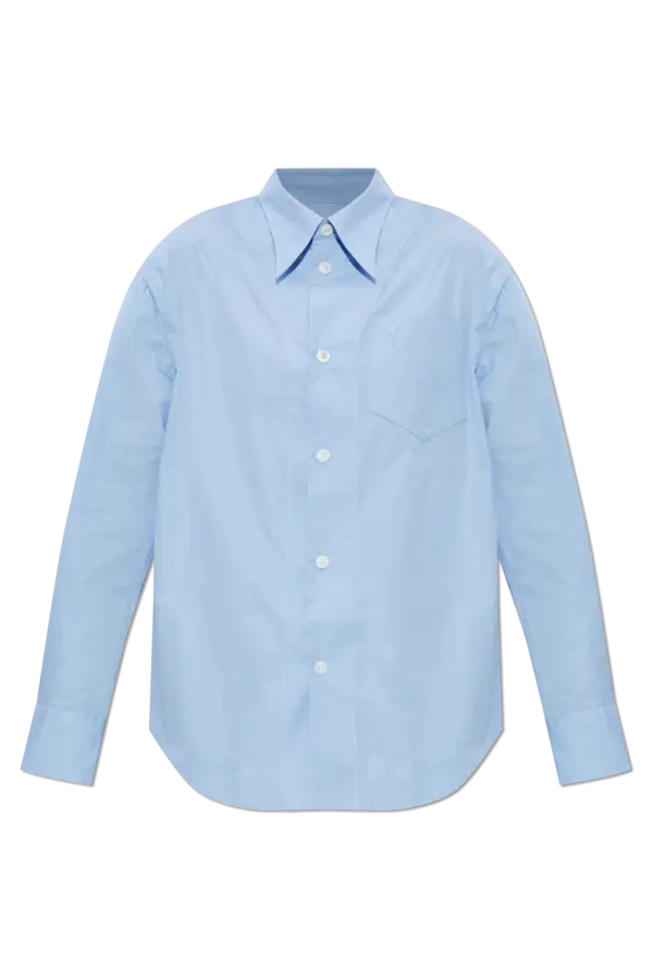 AMI Paris Oversize Shirt - Blue