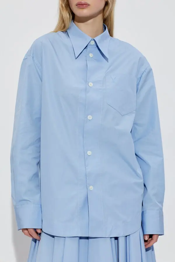 AMI Paris Oversize Shirt - Blue