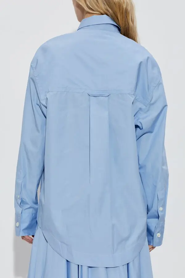 AMI Paris Oversize Shirt - Blue