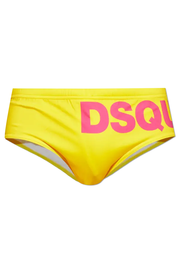 Dsquared2 Swim Briefs - Yellow