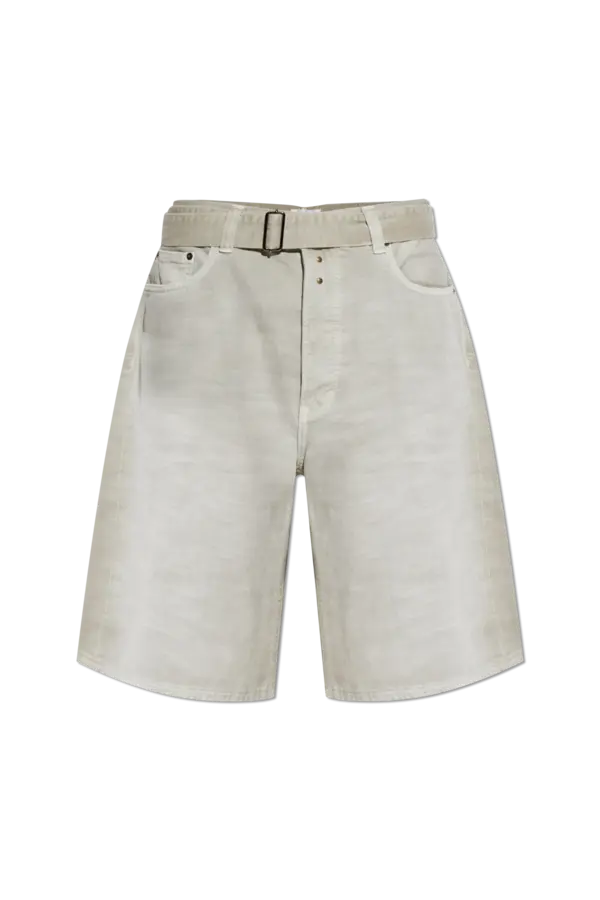 HAIKURE Ian' Denim Shorts - Grey