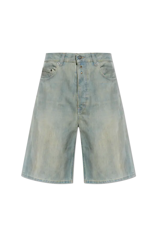 HAIKURE Ian Denim Shorts - Blue