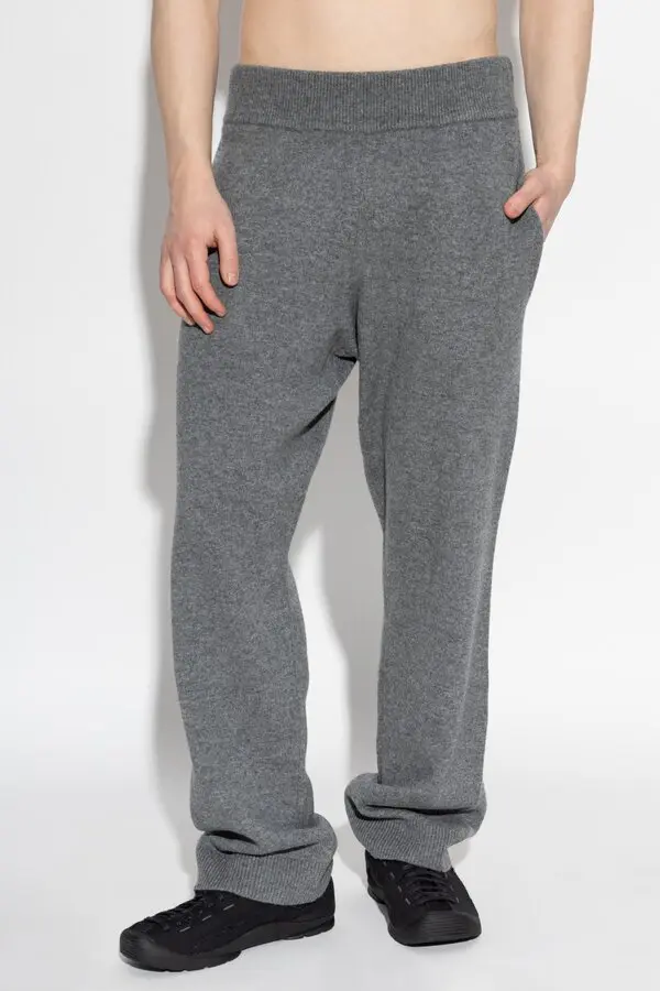 ENTIRE STUDIOS Wool And Cashmere Trousers - Grey