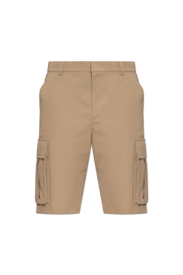 Balmain Cargo Shorts - Beige