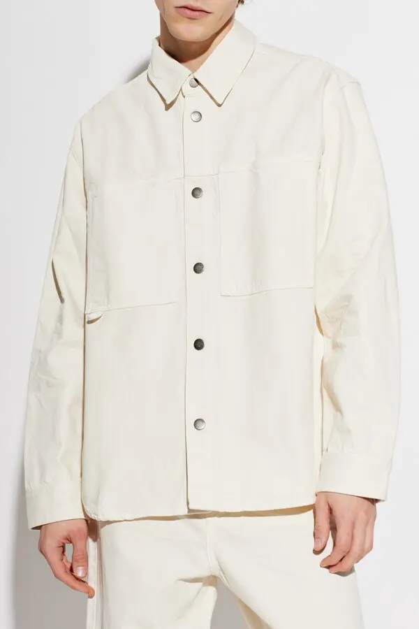 HAIKURE Arno' Denim Shirt - Cream