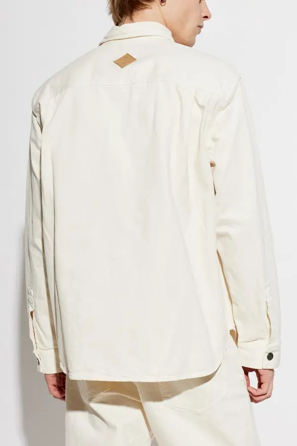 HAIKURE Arno' Denim Shirt - Cream