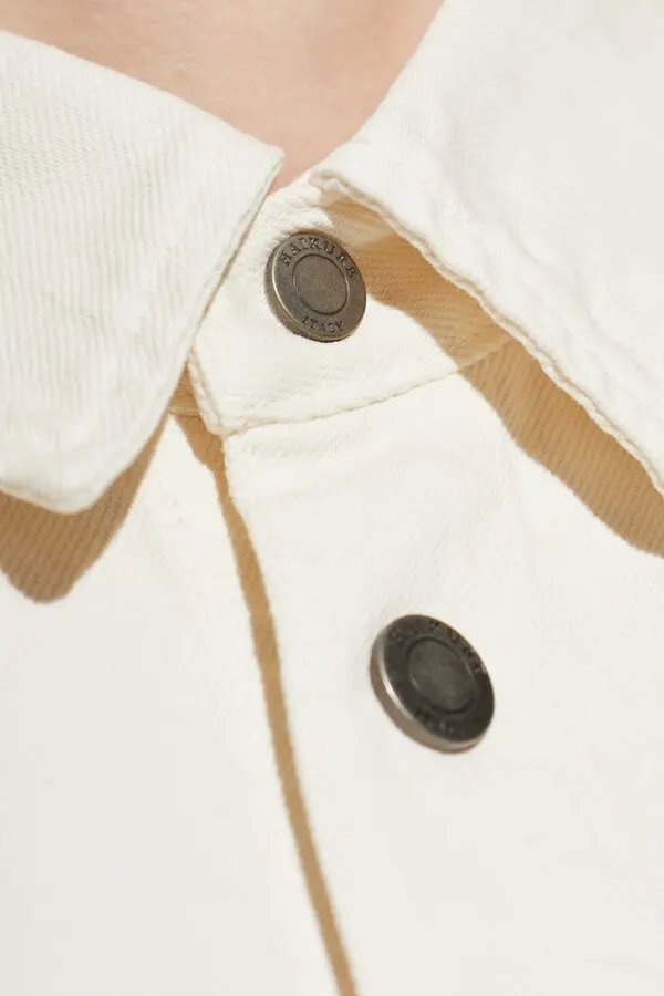 HAIKURE Arno' Denim Shirt - Cream