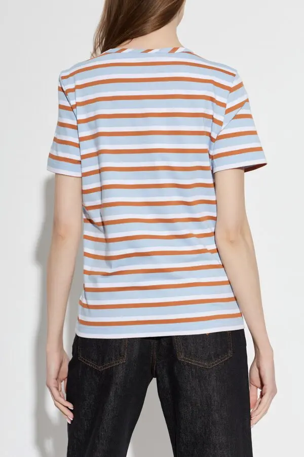 Marni Striped Pattern Regular Fit T-shirt