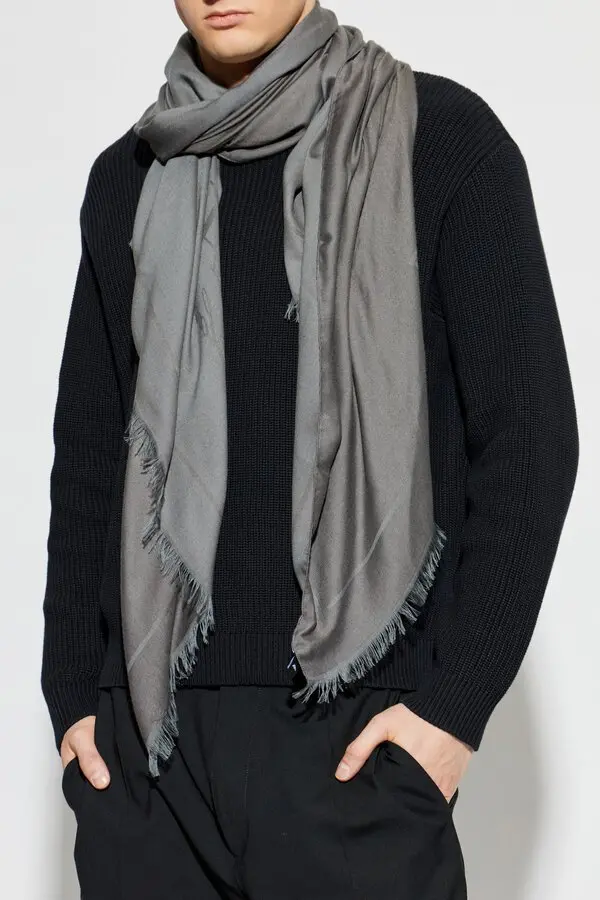 Emporio Armani Scarf With Logo