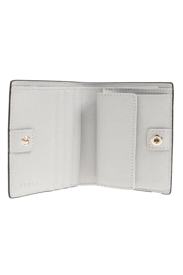 Furla Wallet With Logo - Orange