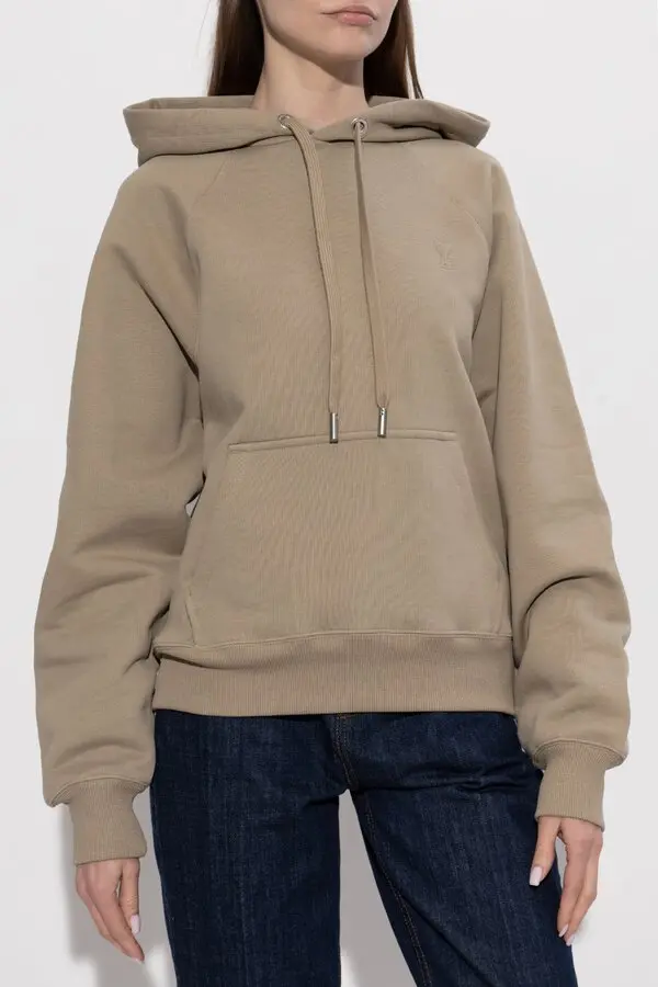Ami Oversized Hoodie - Beige