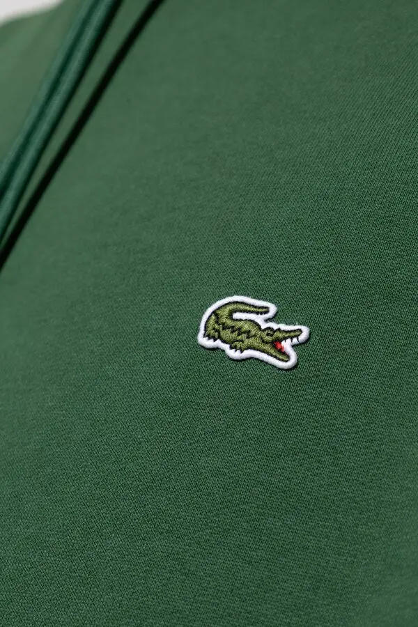 Lacoste Logo Hoodie - Green