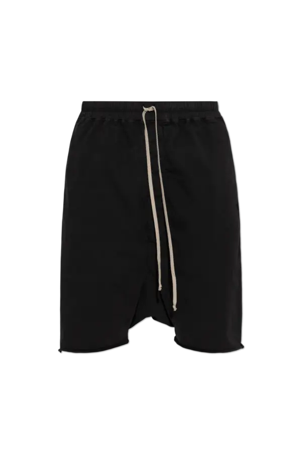 Rick Owens Drawstring Pods Shorts - Black