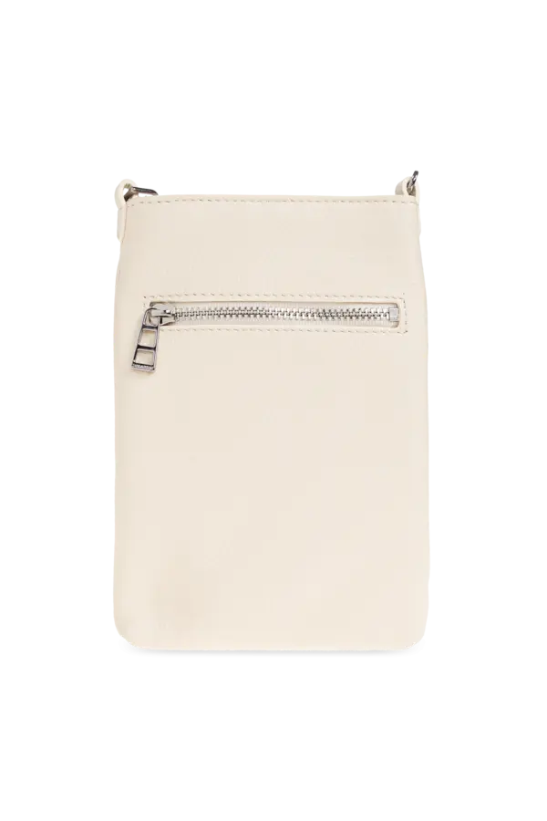 Zadig&Voltaire Leather Phone Case On A Chain - Cream