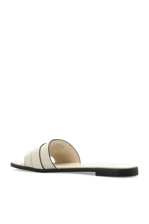 Tory Burch Romy Slides - Cream