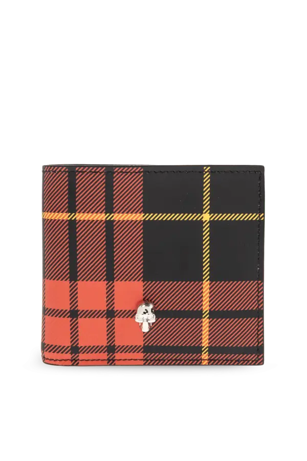 Alexander McQueen Leather Wallet - Red