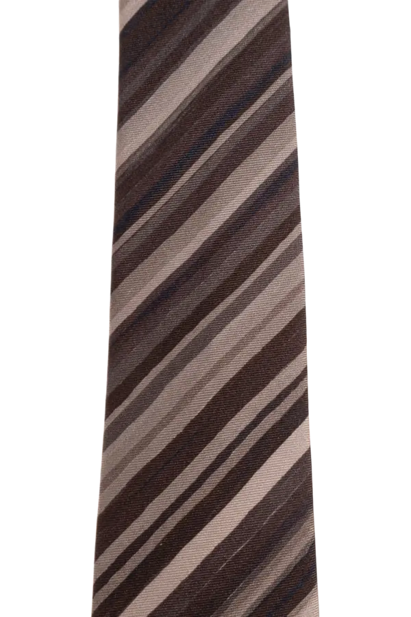 Paul Smith Silk Neck Tie - Brown