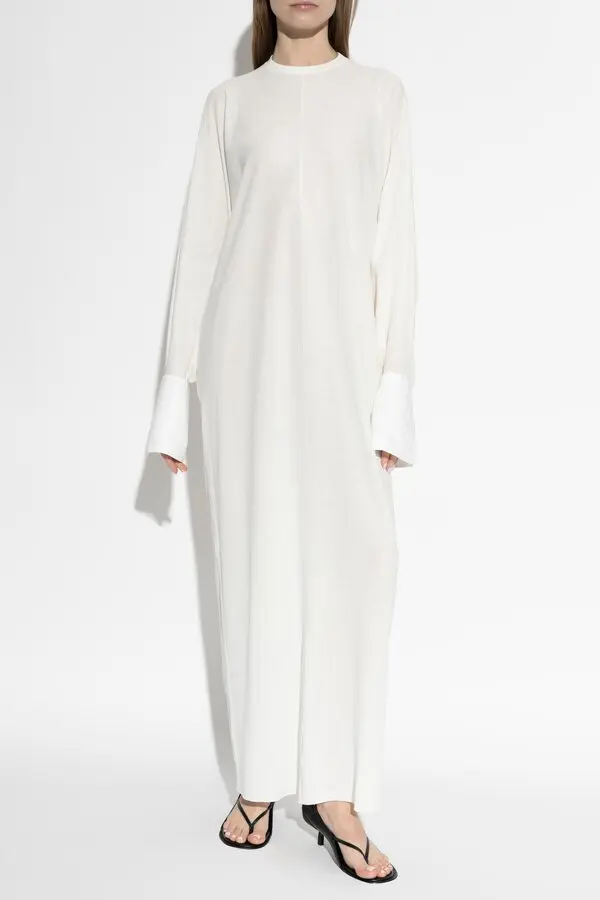 DARKPARK Cotton Maxi Dress - White
