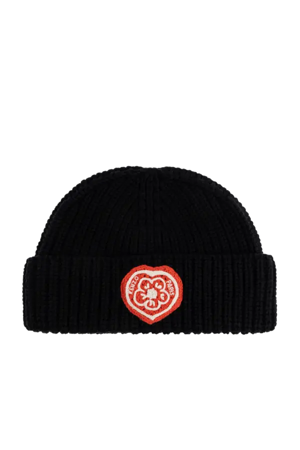 Kenzo Logo Beanie - Black