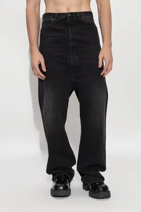 MAISON MARGIELA Straight-leg Jeans - Black