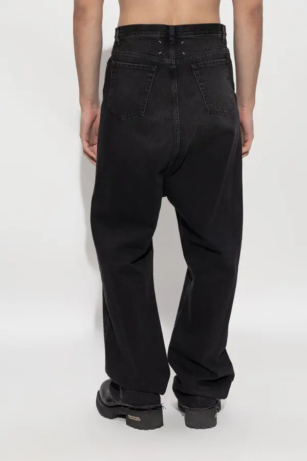 MAISON MARGIELA Straight-leg Jeans - Black