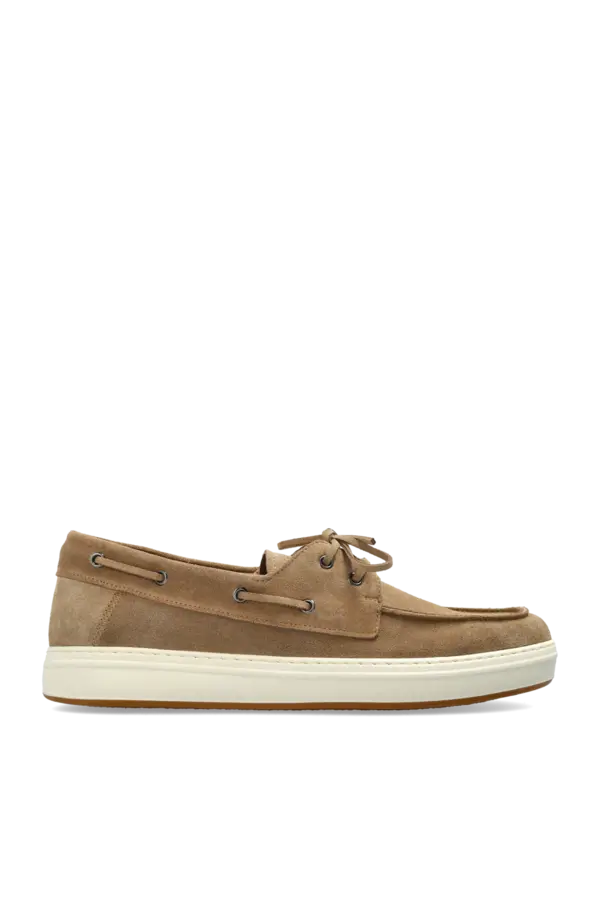 Hogan Suede Loafers - Beige