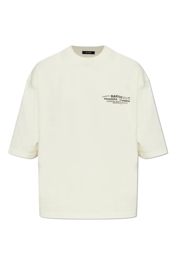 WILLY CHAVARRIA T-shirt "panaderia - Cream