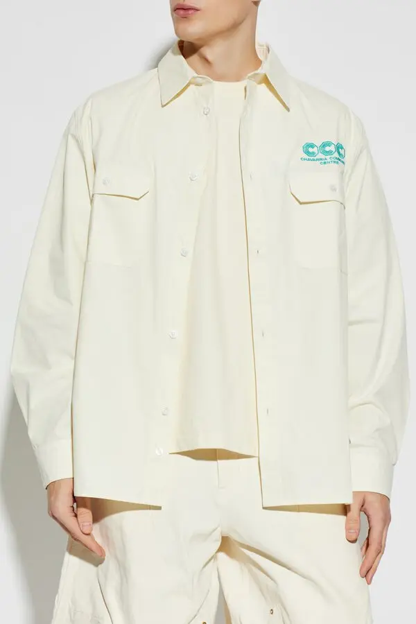 WILLY CHAVARRIA Corcoran" Shirt - Cream