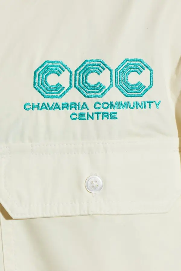 WILLY CHAVARRIA Corcoran" Shirt - Cream