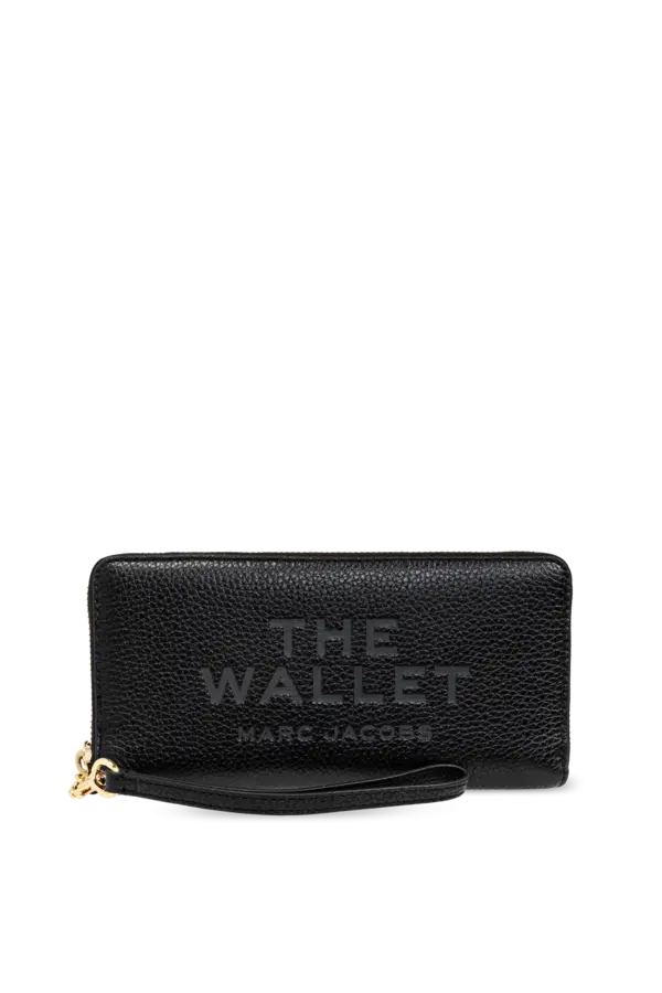 Marc Jacobs Wallet With Logo - Black