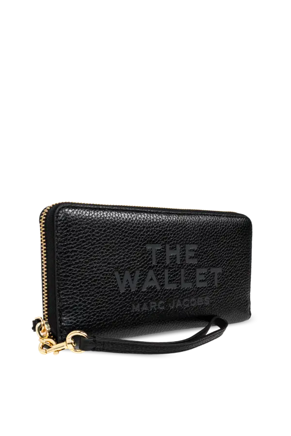 Marc Jacobs Wallet With Logo - Black