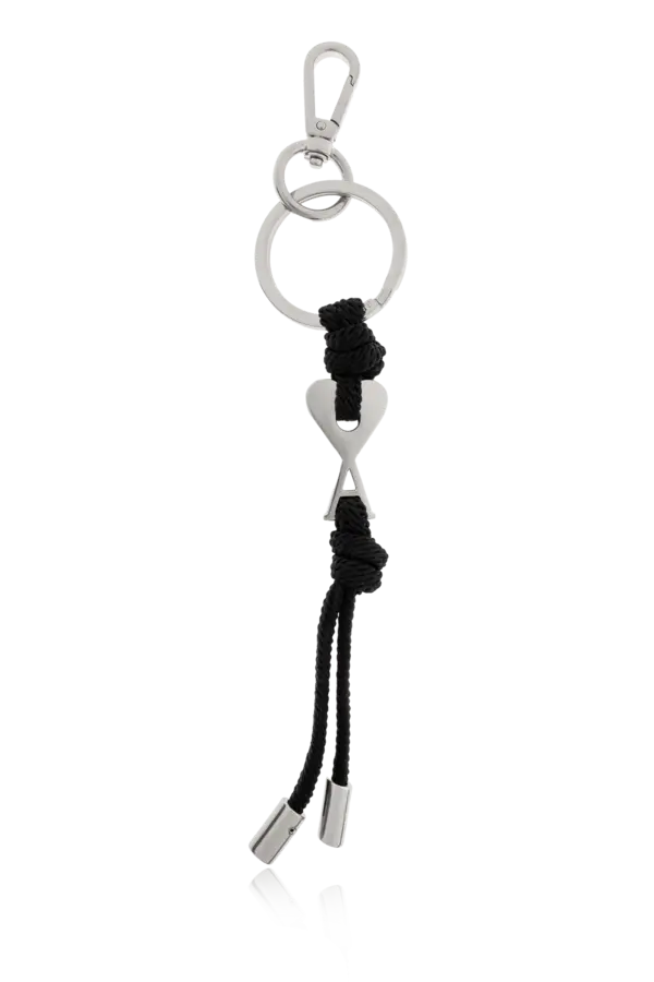 Ami Keyring With Pendant - Silver