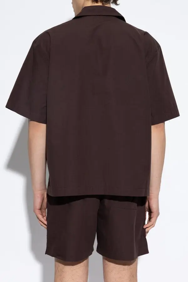 ENTIRE STUDIOS Cotton Shirt - Brown