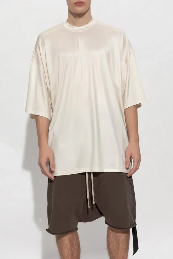 Rick Owens Oversized ‘tommy T’ T-shirt - Cream