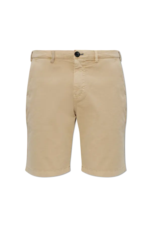 Paul Smith Cotton Shorts - Beige