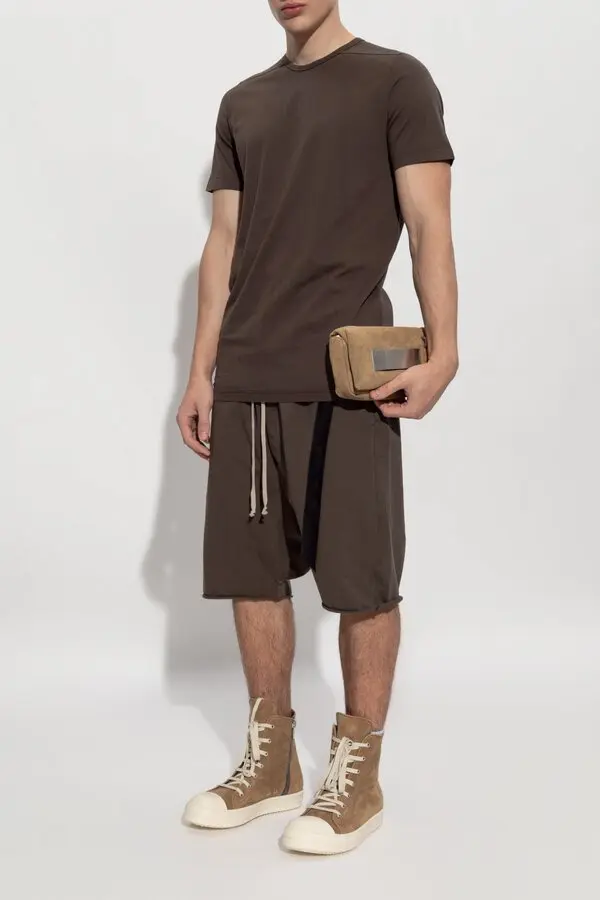 Rick Owens T-shirt 'level T - Brown