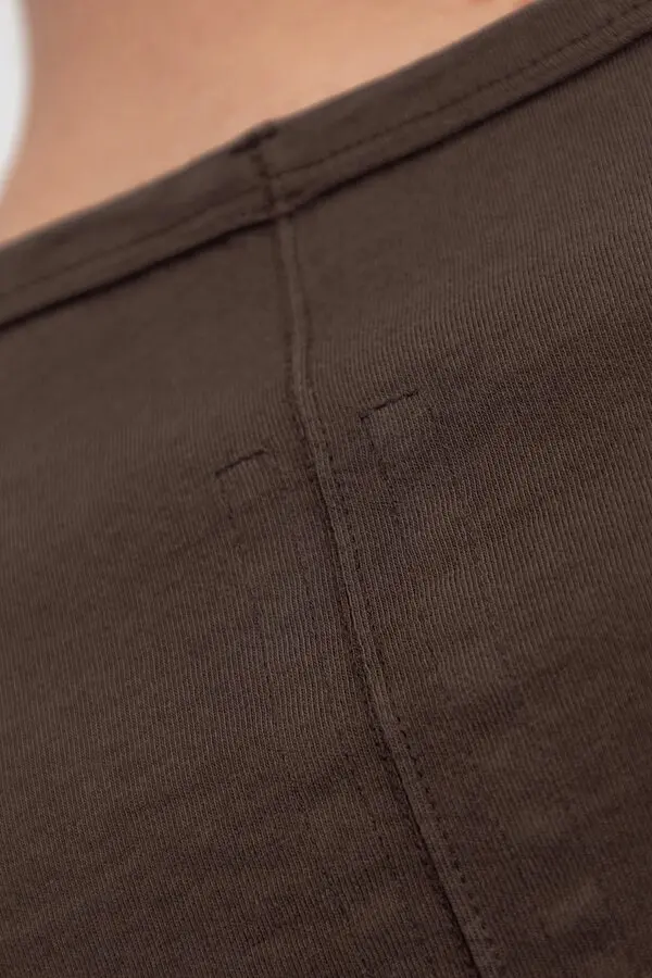 Rick Owens T-shirt 'level T - Brown