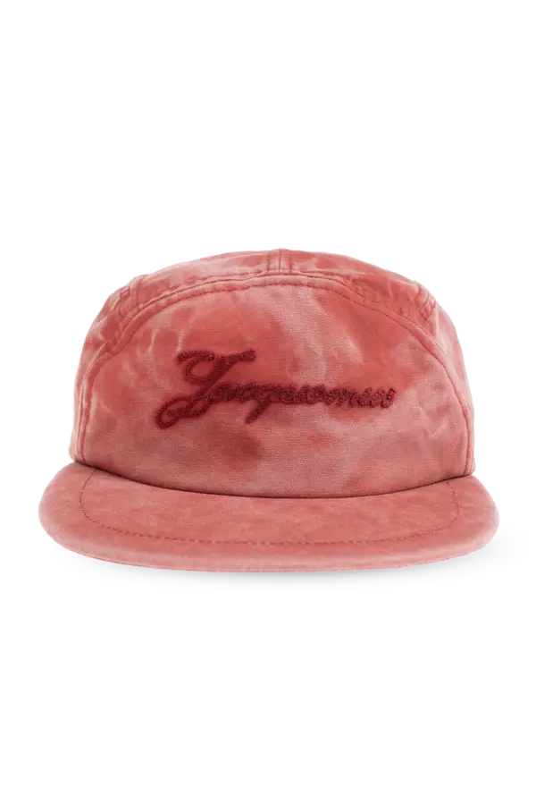 Jacquemus Gardian Baseball Cap - Red