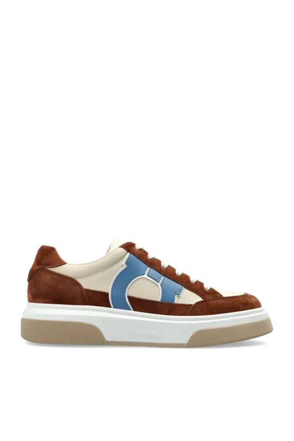 FERRAGAMO Cassina Sneakers - Brown