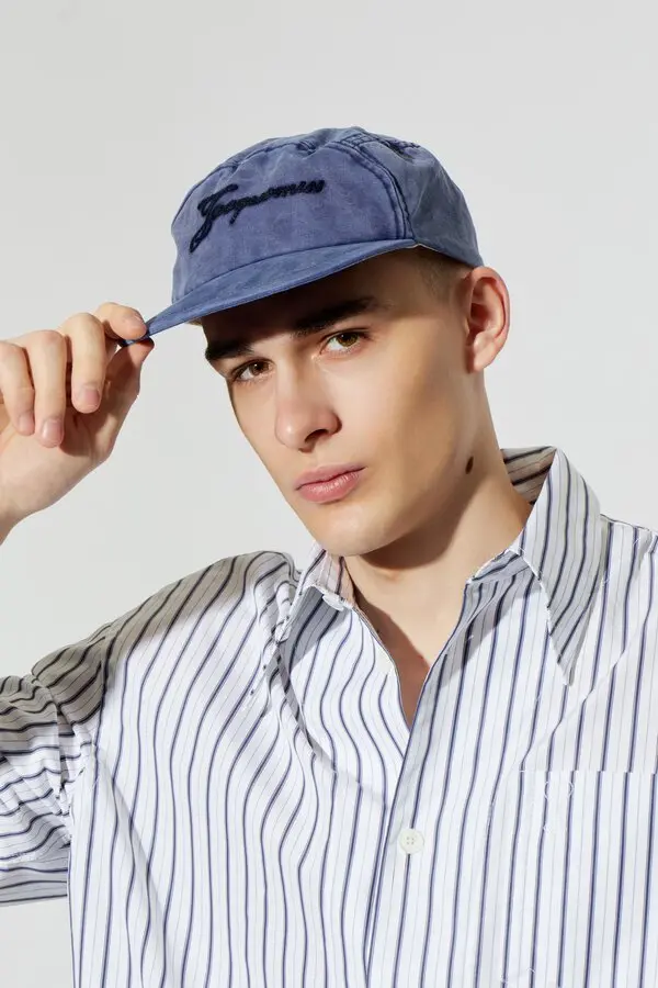 Jacquemus Gardian Baseball Cap - Blue