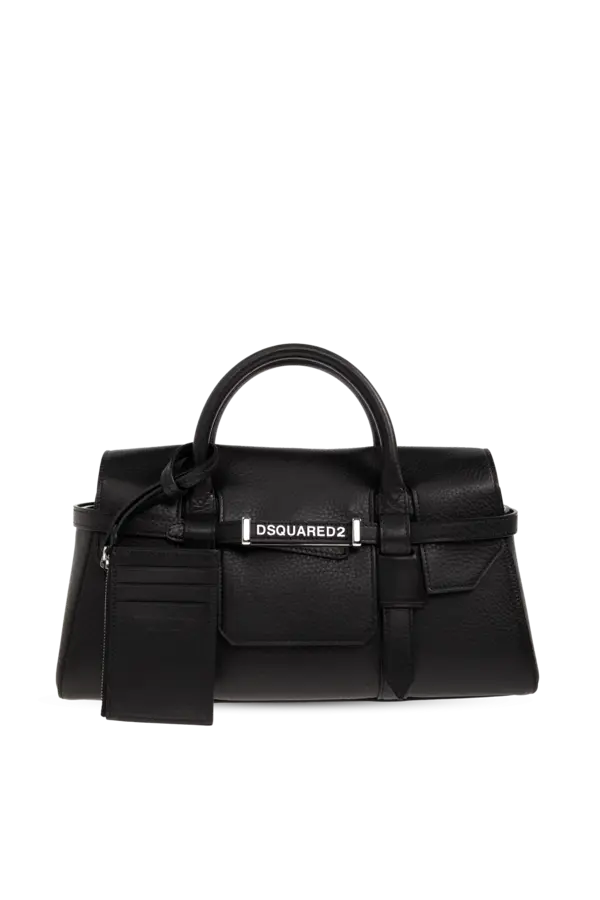 Dsquared2 Suede Handbag - Black