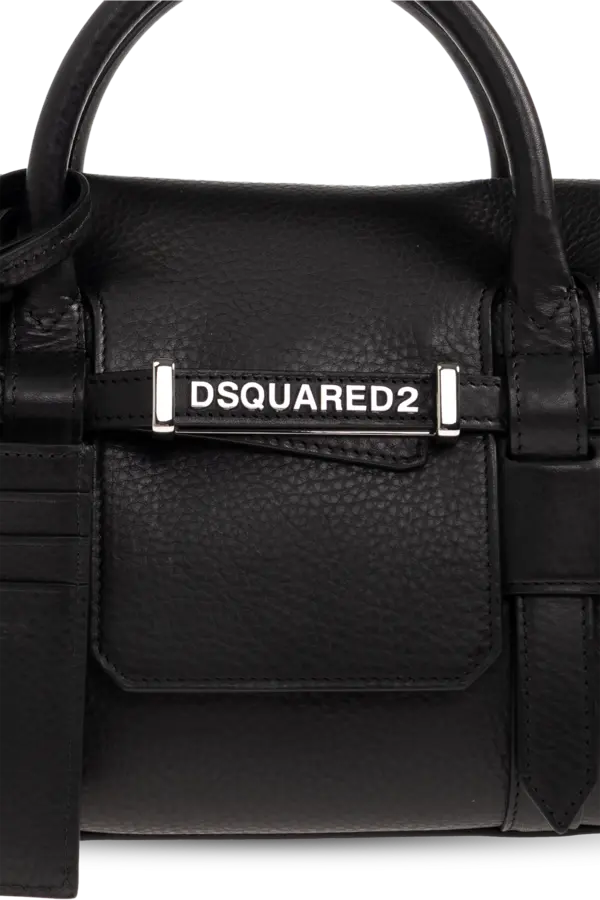 Dsquared2 Suede Handbag - Black
